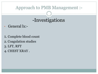 Post menopausal bleeding seminar | PPTX