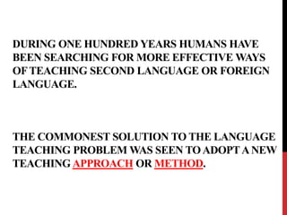 Post Method Era | PPTX