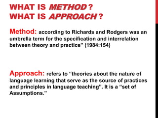 Post Method Era | PPTX