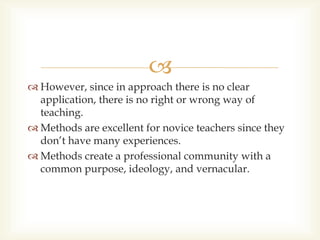 Post methods era in Language Teaching | PPTX