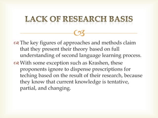 Post methods era in Language Teaching | PPTX
