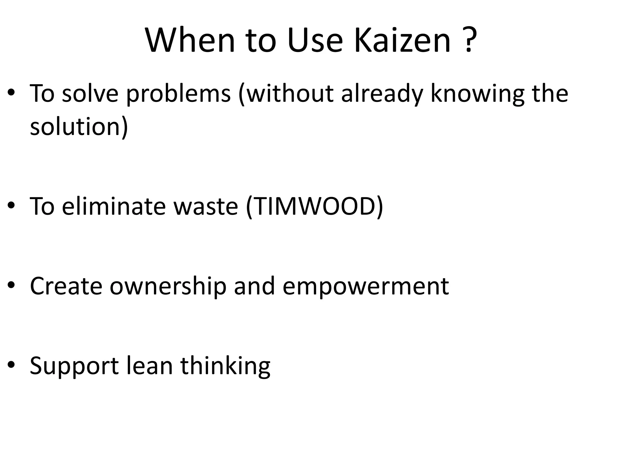 Kaizen - Continual Improvement Program | PPTX