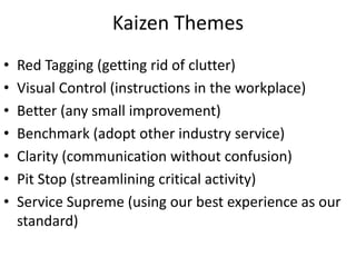 Kaizen - Continual Improvement Program | PPTX