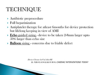 Post mi vsd ppt | PDF