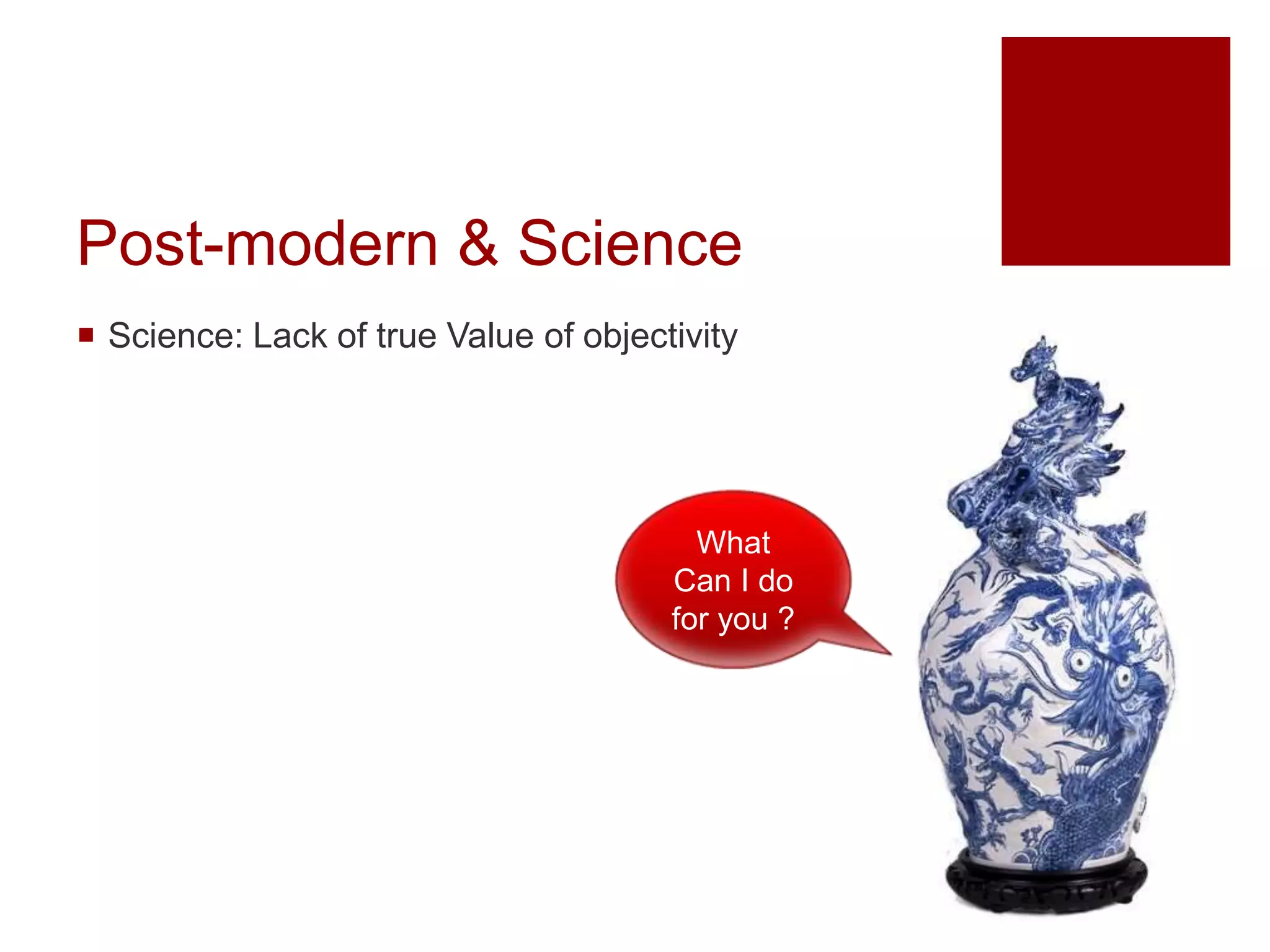 Brief Introduction of Postmodern Concept | PPTX