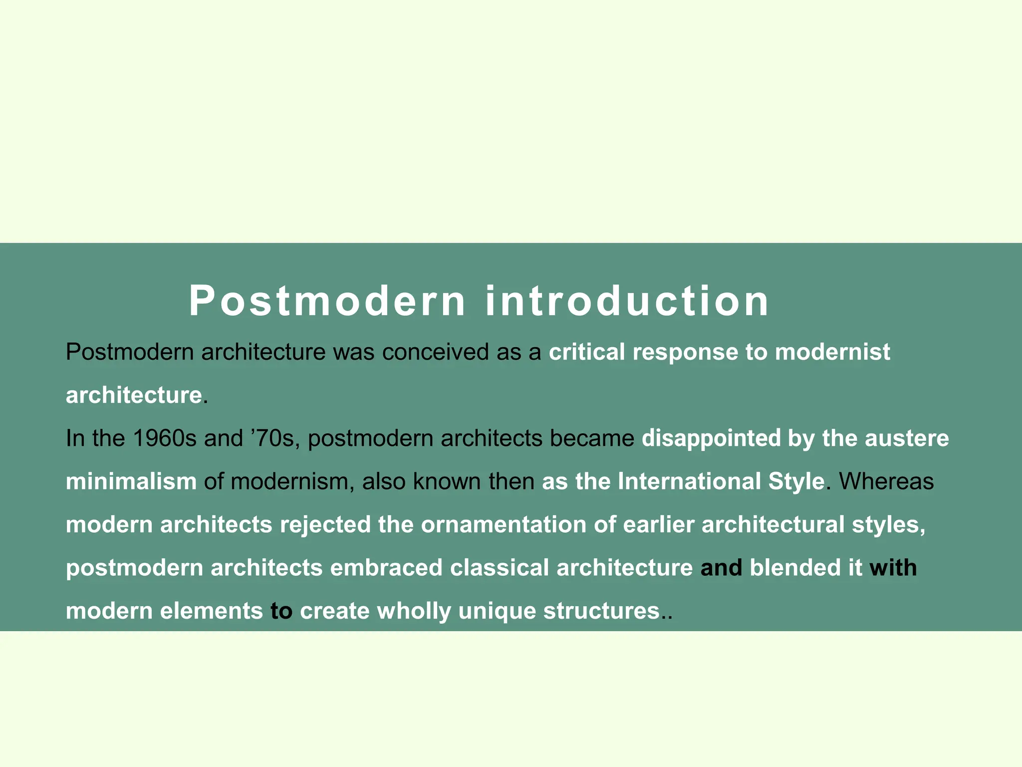 post modern movement in architecture -Derin m.saeed.pptx