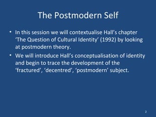 Postmodern identities | PPT