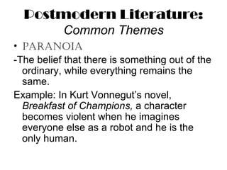 Postmodern presentation | PPT