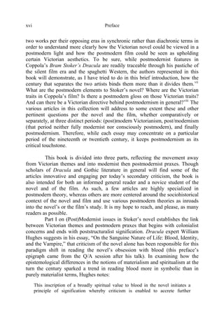 Postmodern dracula intro | PDF