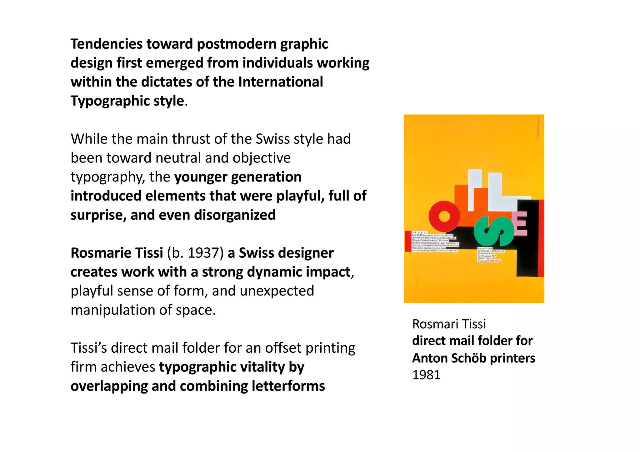 Postmodern Graphic Design | PDF