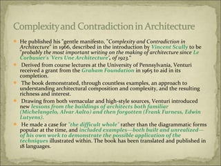 Post-Modern Architecture and the architects involoved in it. | PPT