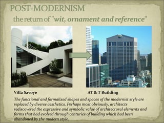 Postmodern Architecture Style