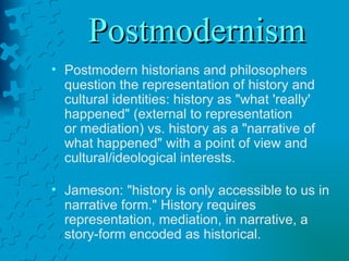 Postmodernism | PPT | Modern Art | Fine Art
