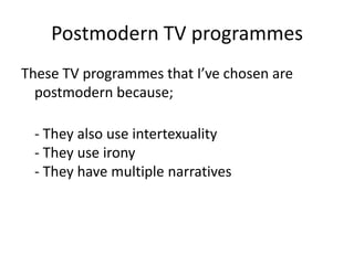 Postmodernism | PPT