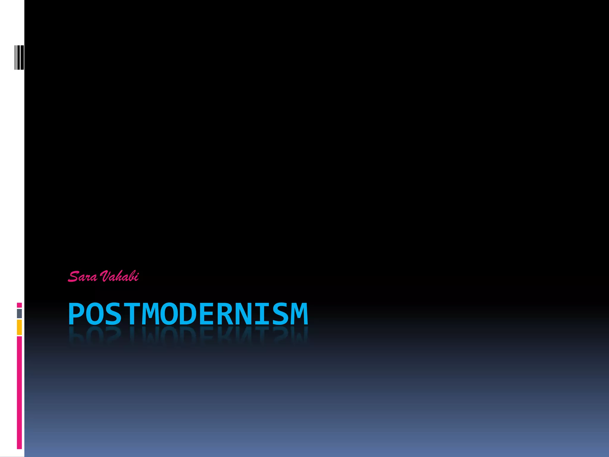 Postmodernism | PPT