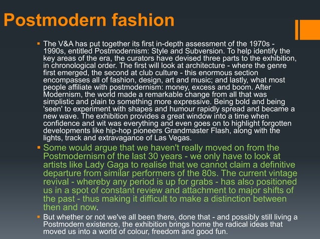 Postmodernism | PPTX