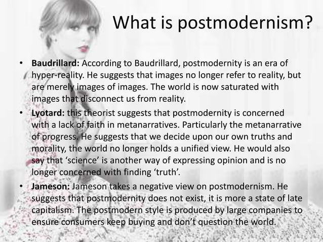 Postmodernism | PPTX