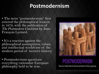 Postmodernism & Popular Culture | PPTX