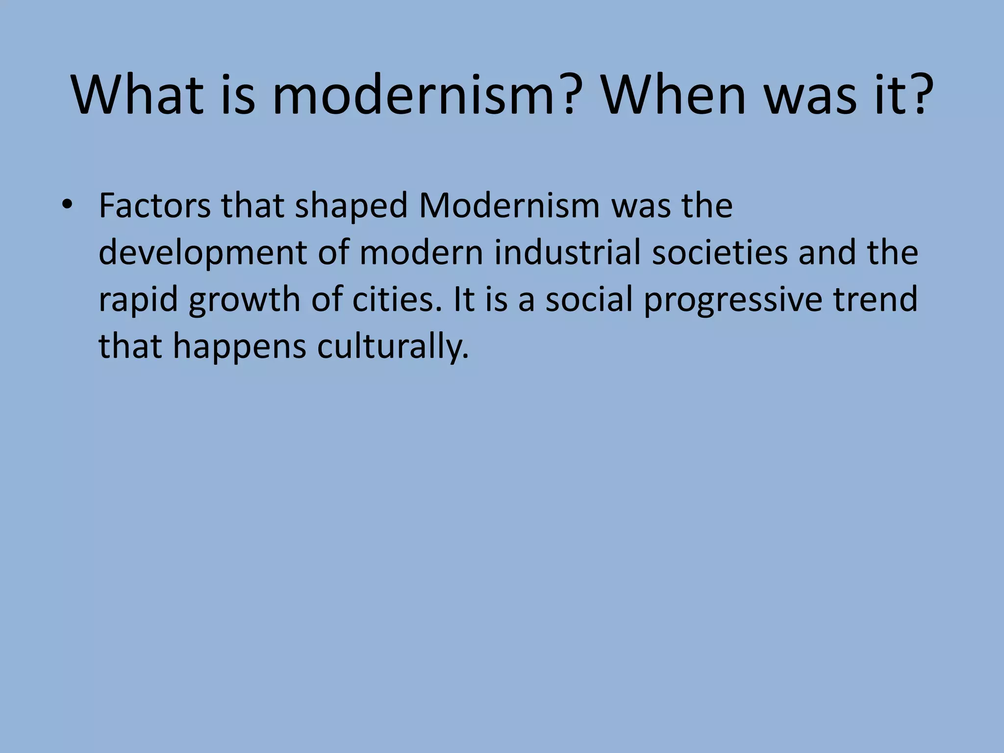 Postmodernism | PPT