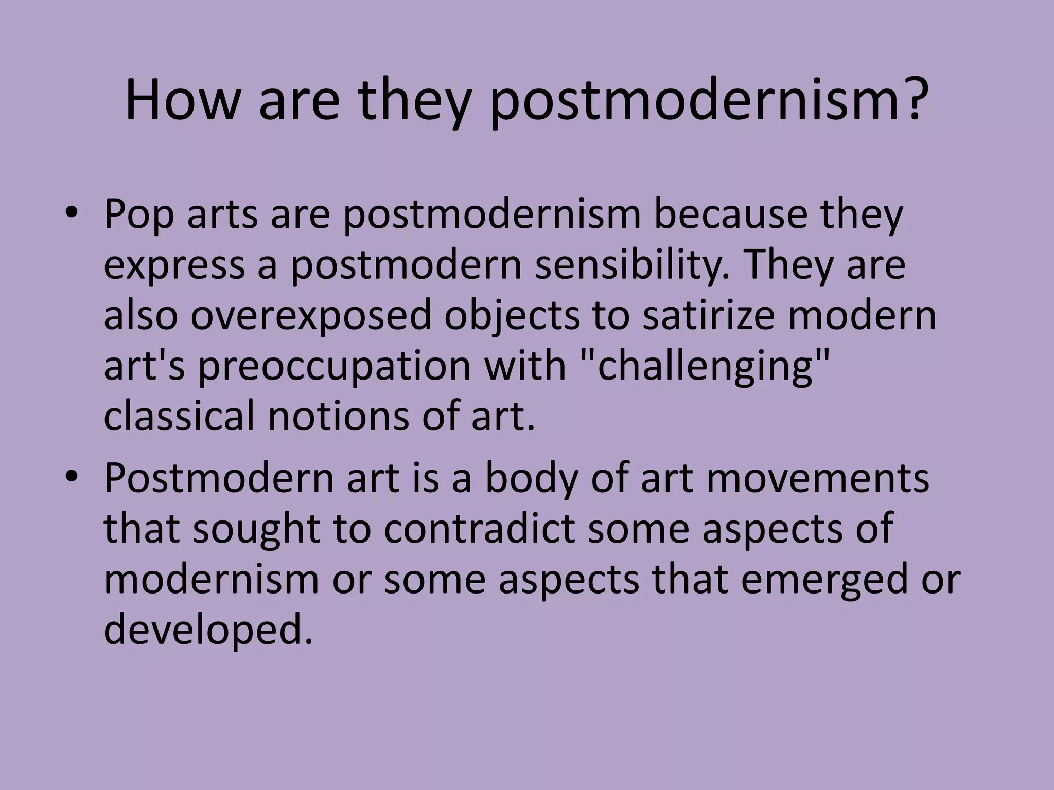 Postmodernism | PPT