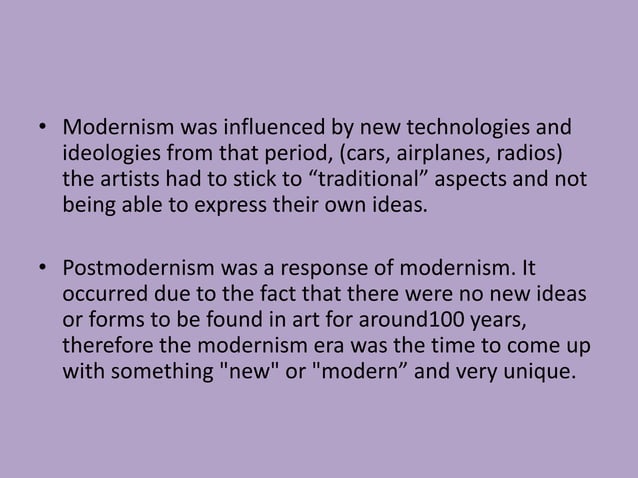 Postmodernism | PPT