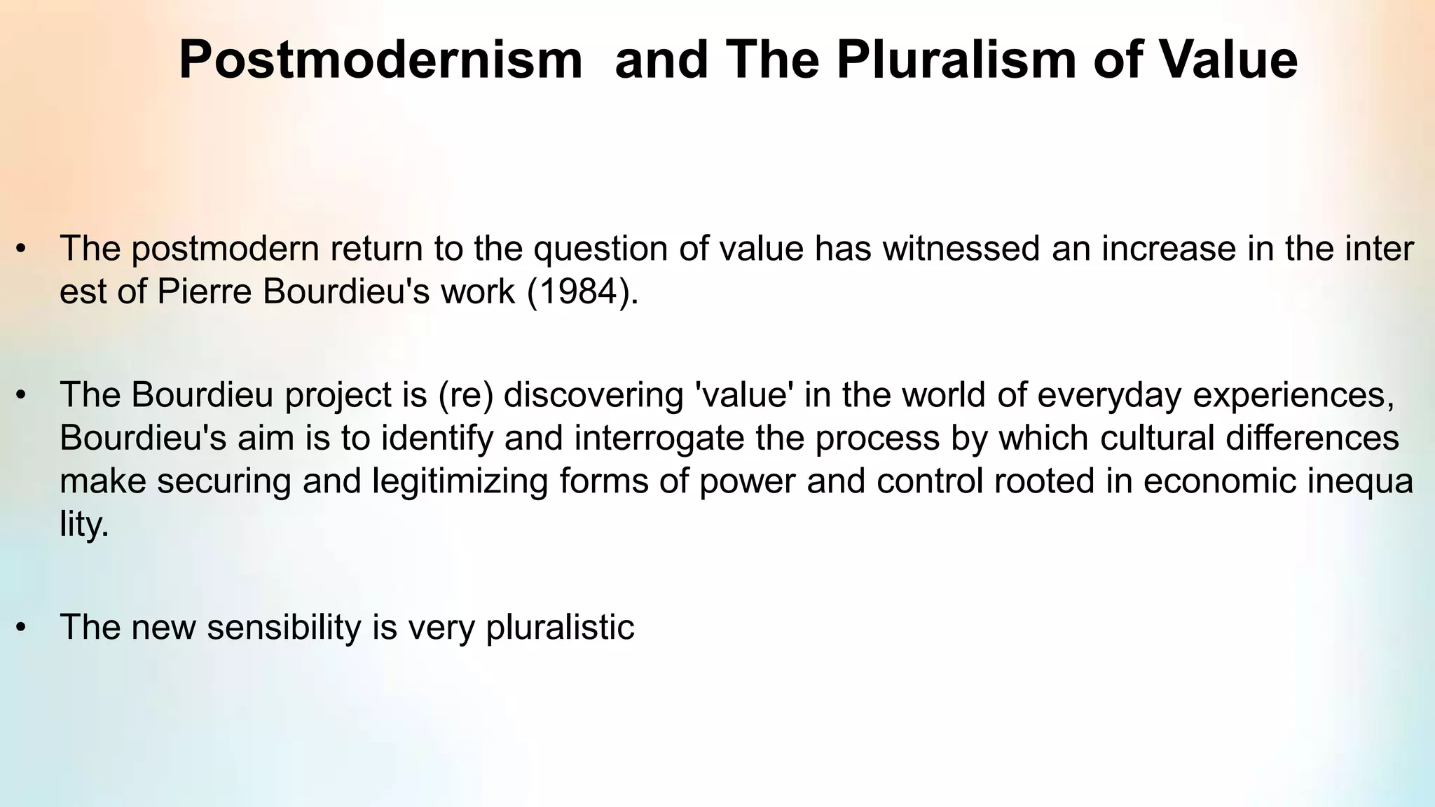 Postmodernism in Pop Culture | PPTX