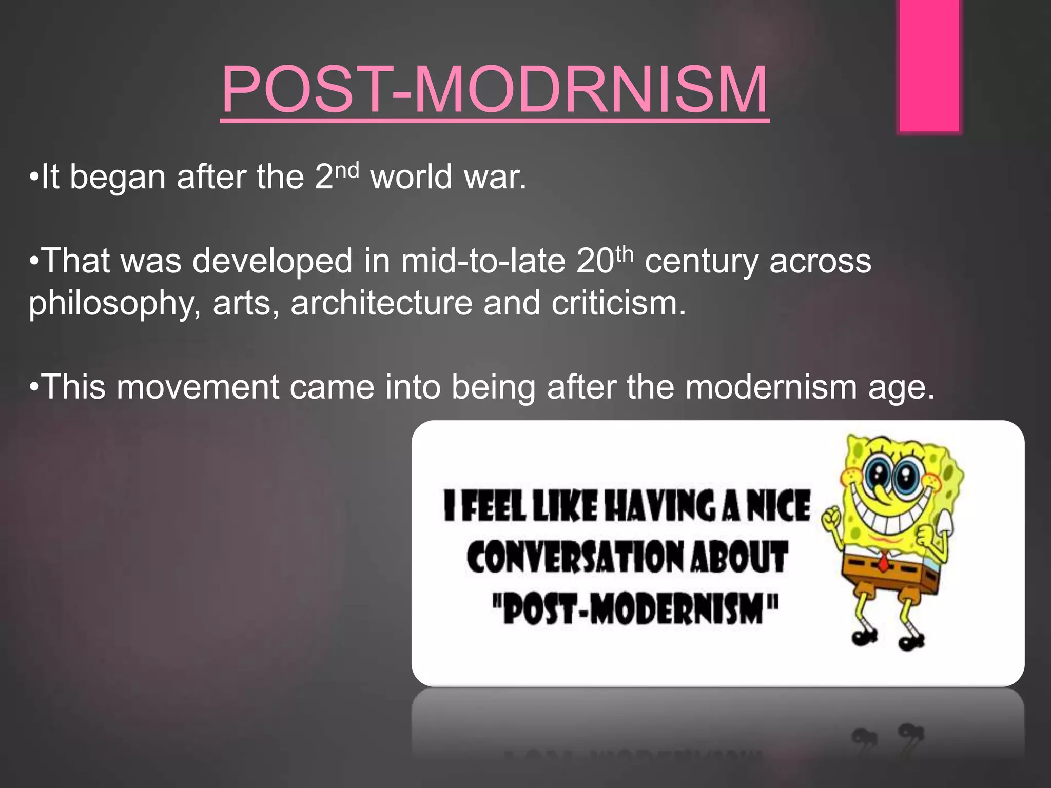 Postmodernism | PPTX