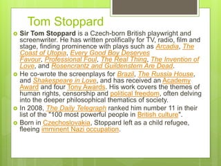 Post modernism- Play, Poetry and Fiction | PPTX