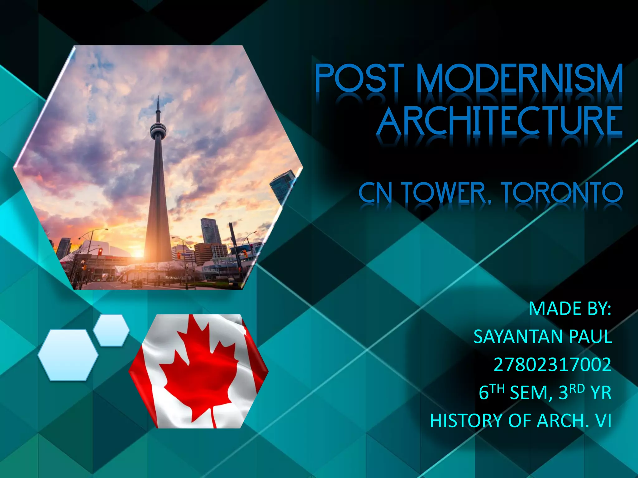 CN TOWER, CANADA Post modernism | PDF