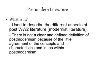 Postmodernism.ppt