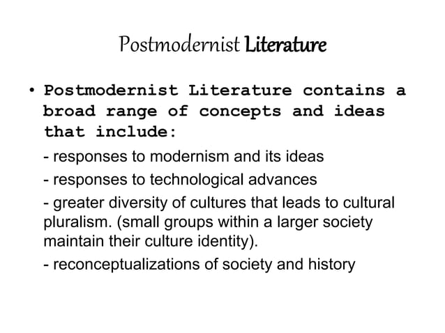 Postmodernism.ppt