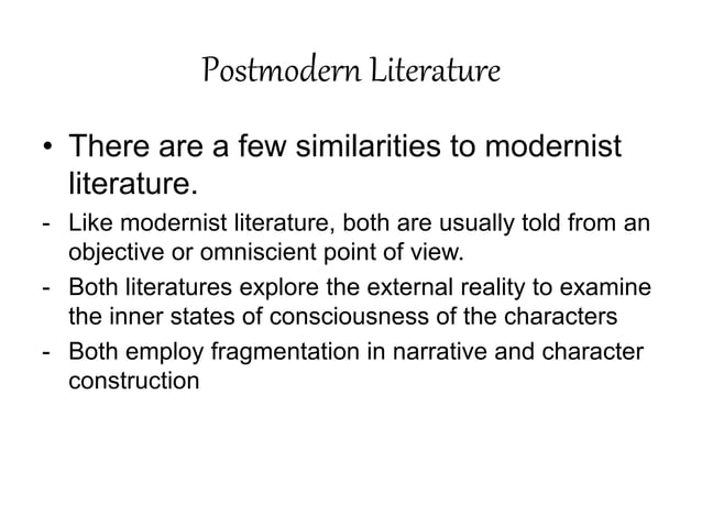Postmodernism.ppt