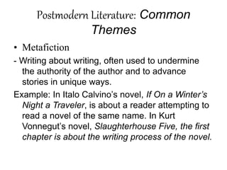 Postmodernism.ppt