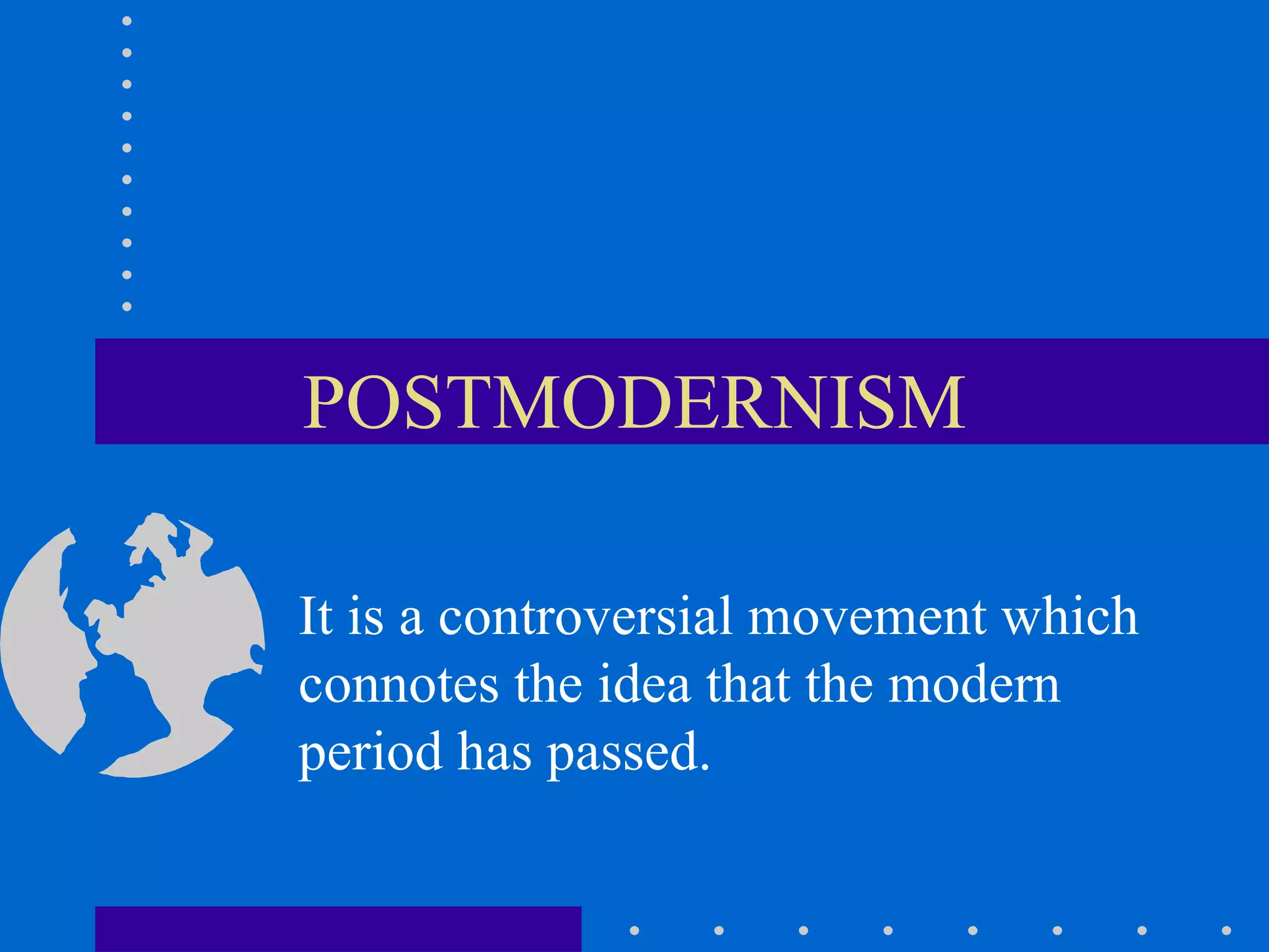 postmodernism | PPT