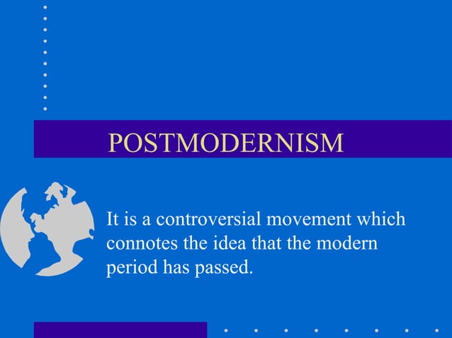 postmodernism | PPT