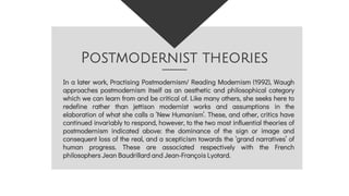 POST MODERNISM-BILLY,IQBAL,SATRYA.pptx