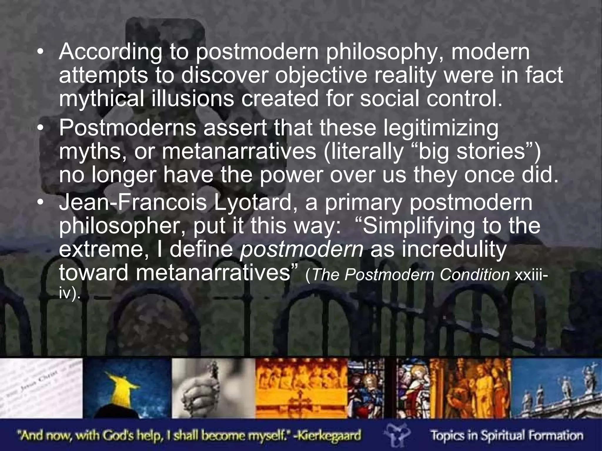 Postmodernism Lecture | PPT