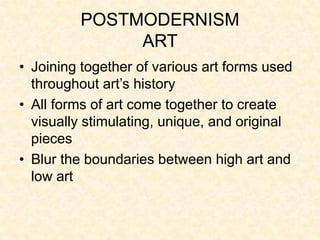 Postmodernism- Music, Architecture, and Art.ppt