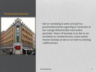 Postmodernismenn | PPTX