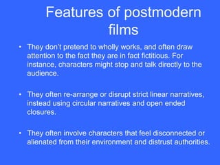 Postmodernism & fc | PPTX