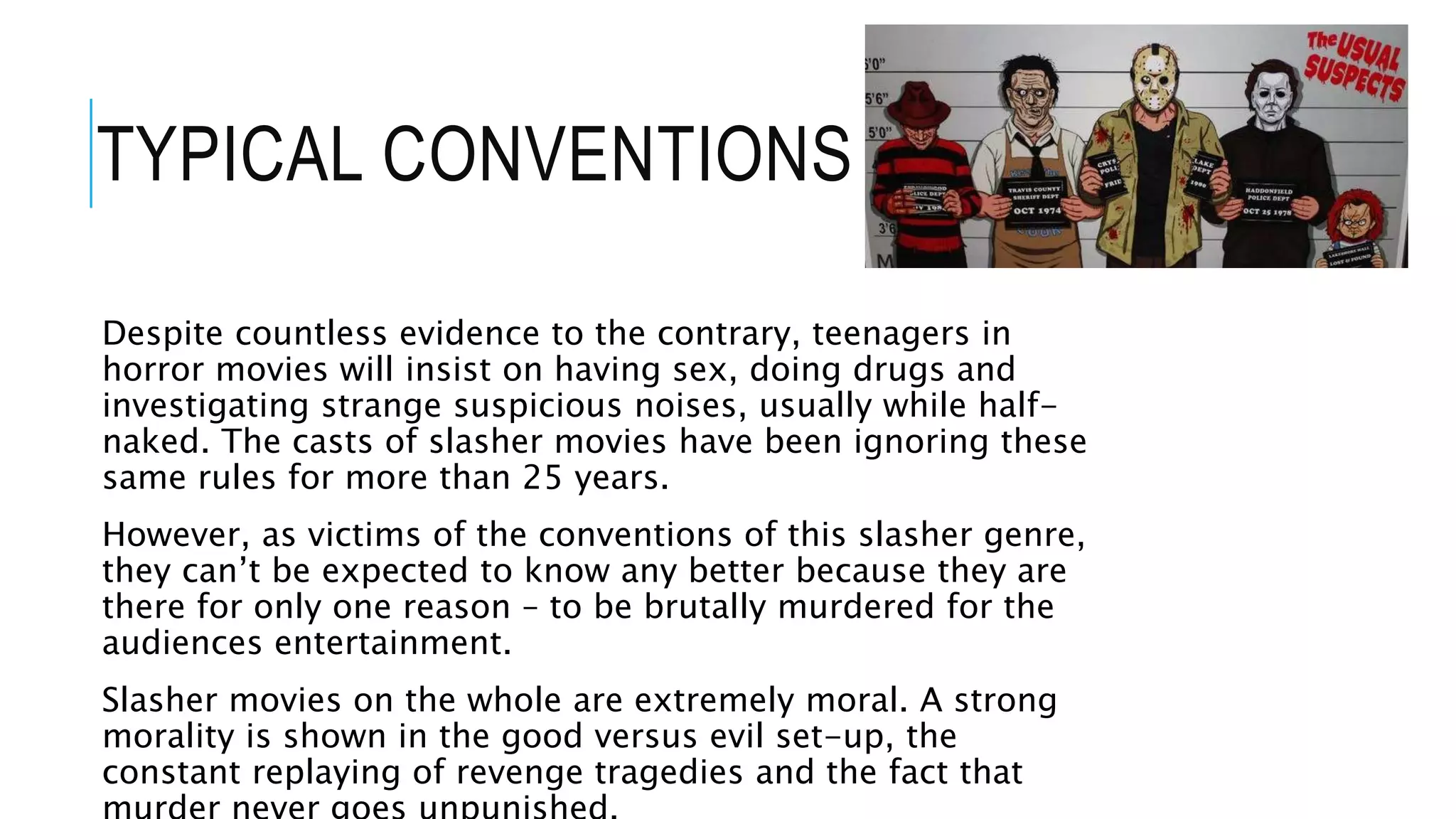 Postmodernism in scream | PPTX