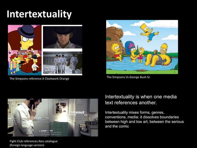 Features and Examples of Post Modernism | PPTX | Books and Literature