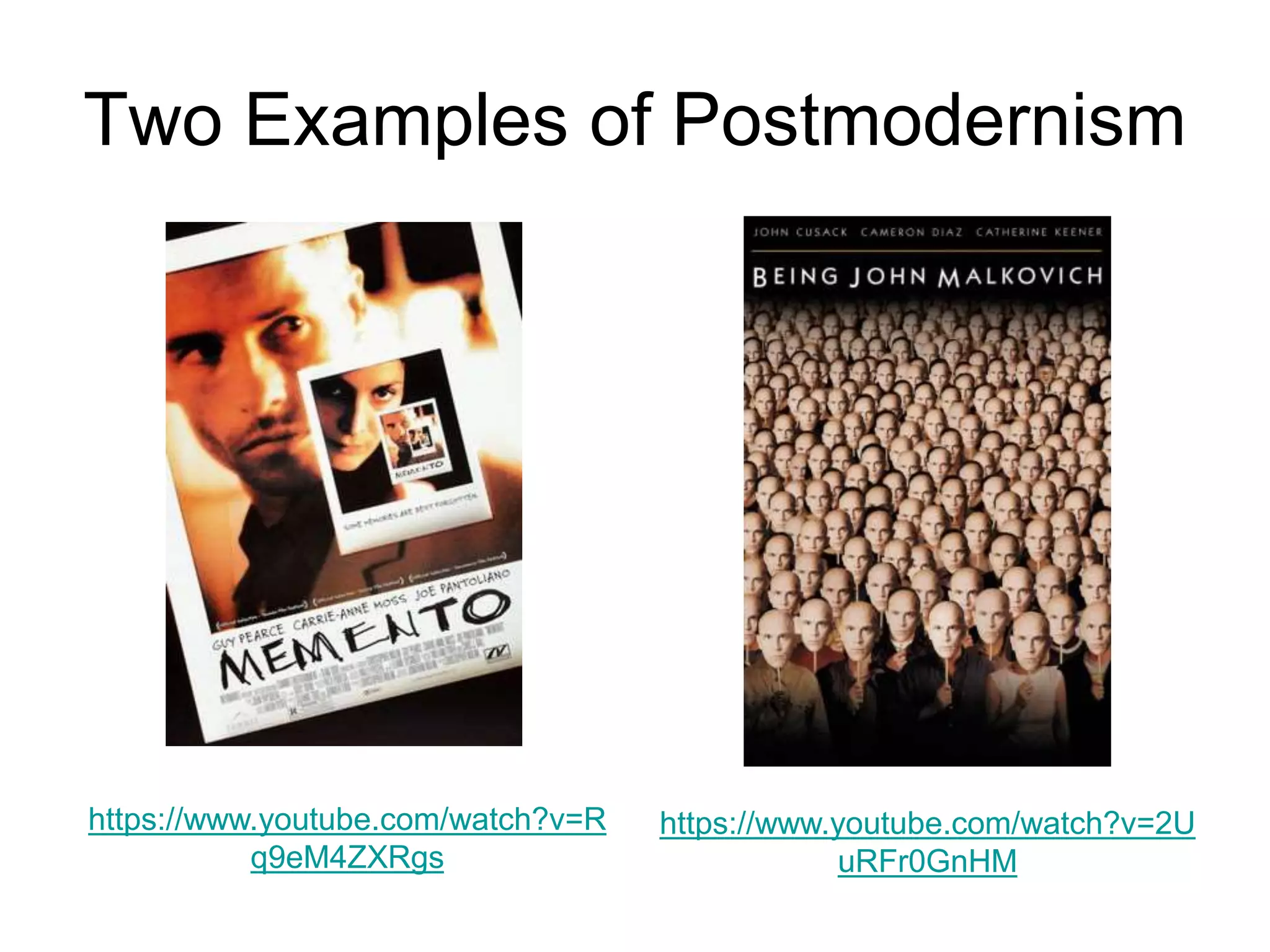 Postmodernism presentation | PPTX