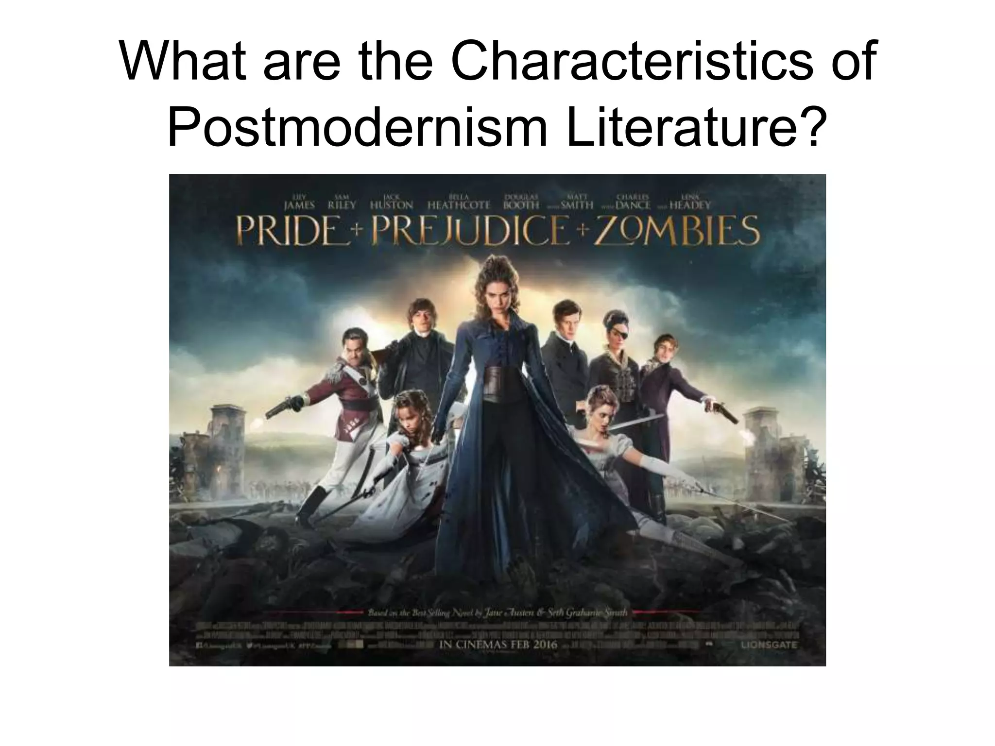 Postmodernism presentation | PPTX