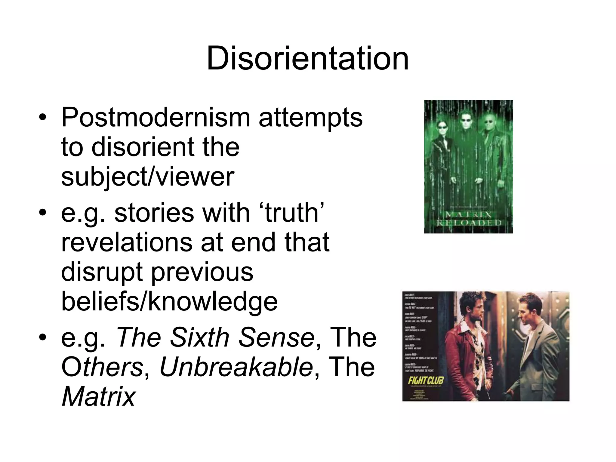Postmodernism presentation | PPTX