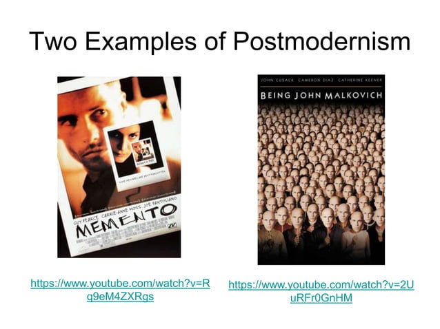 Postmodernism presentation | PPTX