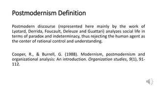 Postmodernism v.3 | PPT