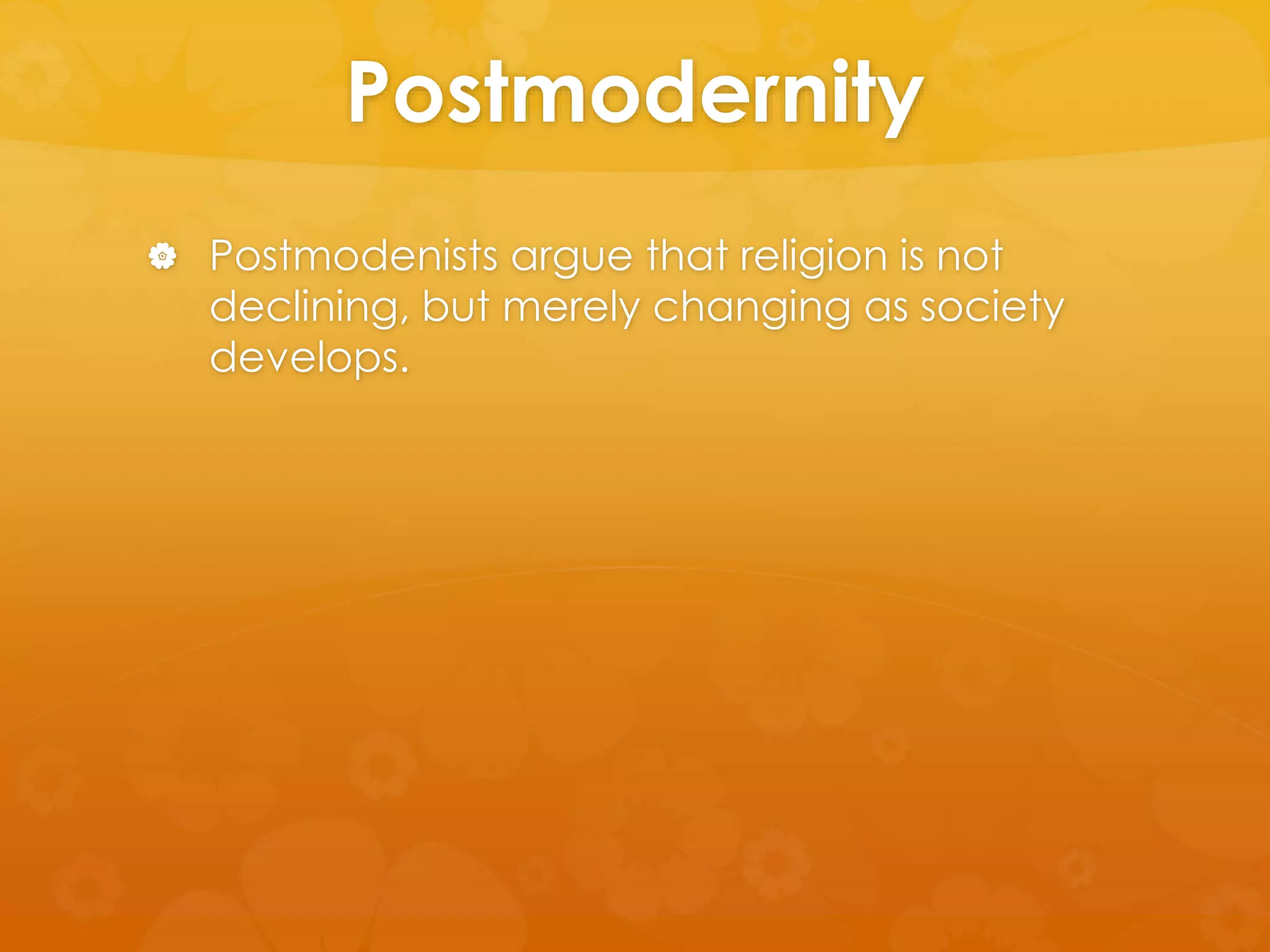 Postmodernity | PPT