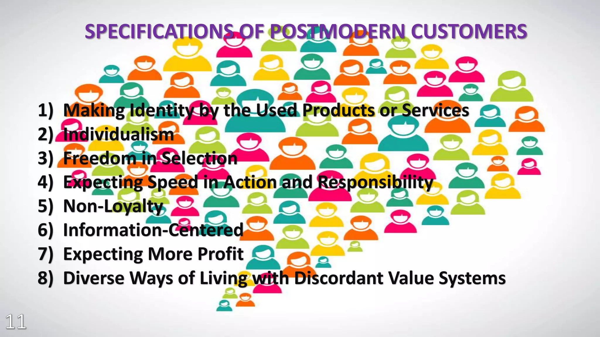 Postmodern marketing | PPTX