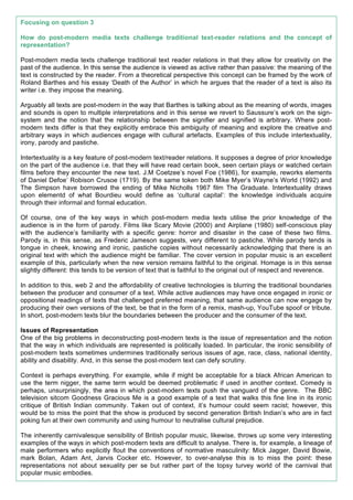 Postmodern media | PDF